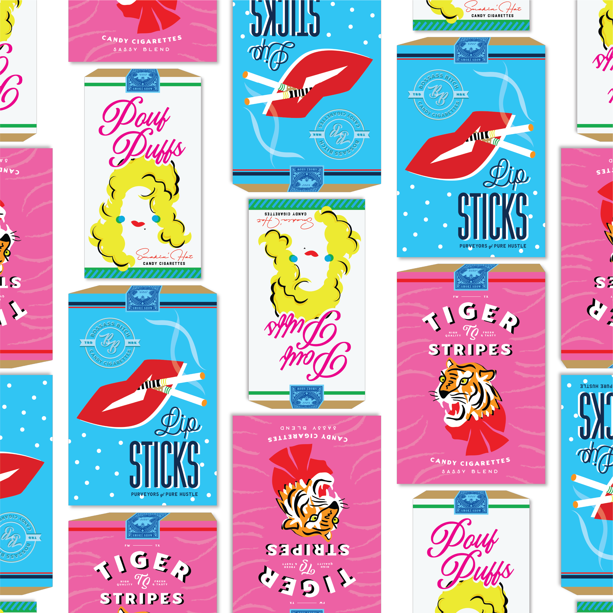 Wrapping Sheets | Smoke Show | WirrWarr Wraps