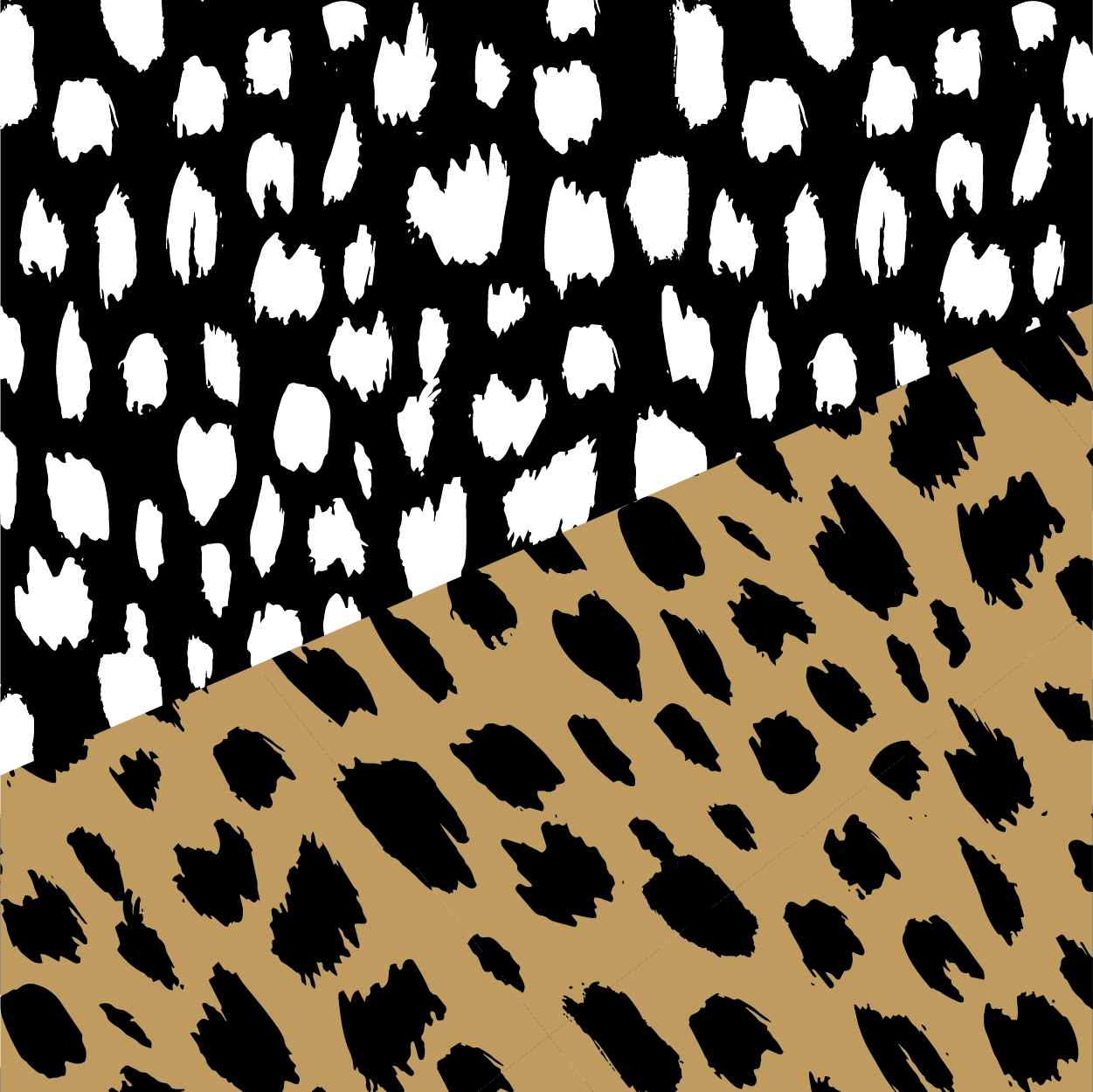 Wrapping Sheets | Neutral Dot Half + Half | WirrWarr Wraps